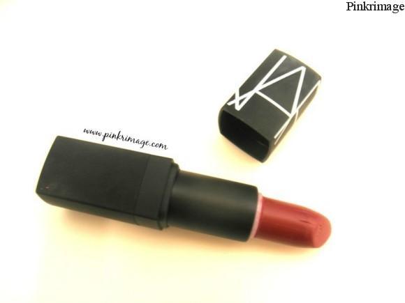 NARS Afghan Red Lipstick- Review & Swatches - PINKRIMAGE