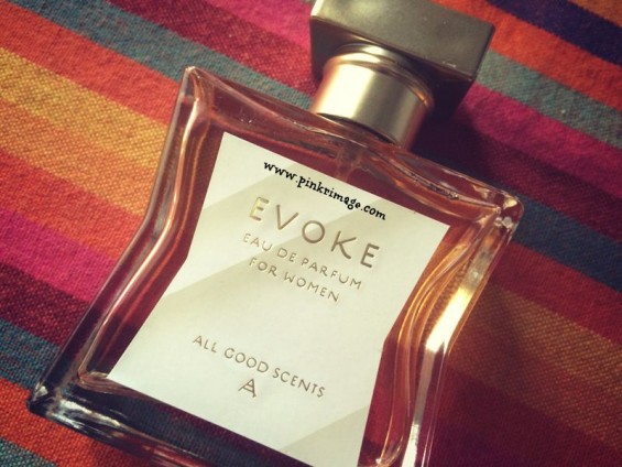 All good Scents Evoke perfume REVIEW - PINKRIMAGE